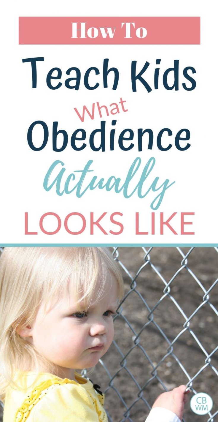 Teach Kids What Obedience Looks Like - Babywise Mom