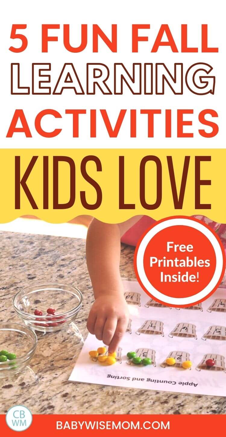 Fall Learning Activities Your Kids Will Love - Babywise Mom
