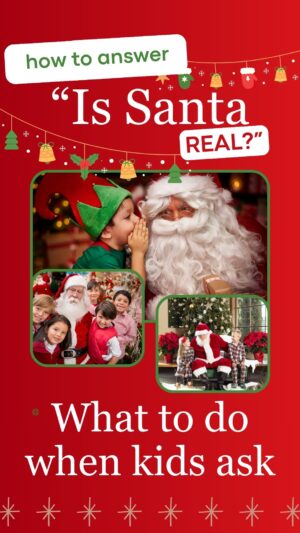 How to Respond When Your Kids Ask If Santa Is Real - Babywise Mom